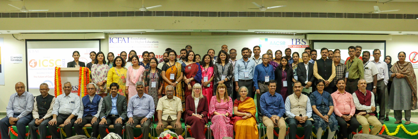The Case Research Center at ICFAI Business School Hyderabad is celebrating its 25th Anniversary ...